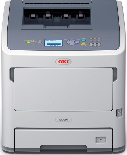 Купить Принтер OKI B731dnw, светодиодный, A4, серый (45487102), монохромный - цена в интернет ...