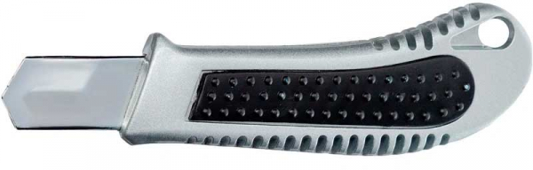Купить Нож канцелярский ATTACHE 280466, 18 мм, серый - цена в интернет ...