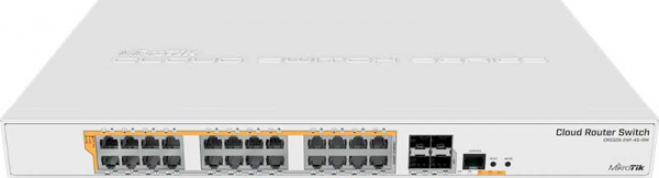 Купить Коммутатор 3 уровня MIKROTIK Cloud Router Switch CRS328-24P-4S ...