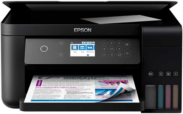 Купить МФУ EPSON EcoTank L6290, струйный, A4, черный (C11CJ60505 ...