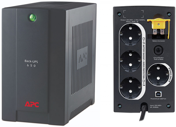 Купить ИБП APC Back-UPS BX650CI-RS, 390 Вт, BX650CI-RS - цена в ...